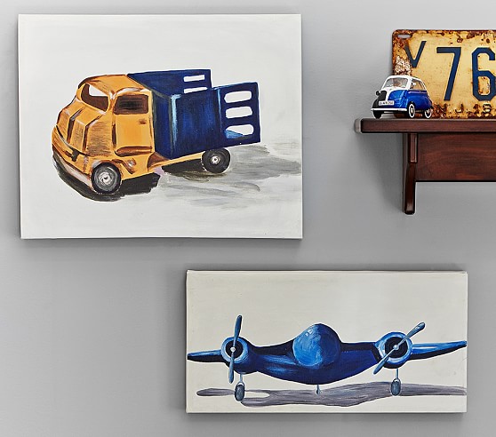 Transportation Art | Pottery Barn Kids