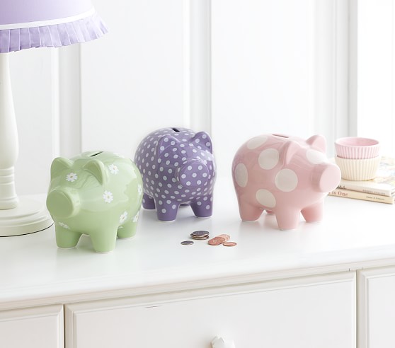 Girls' Piggy Bank Collection | Pottery Barn Kids