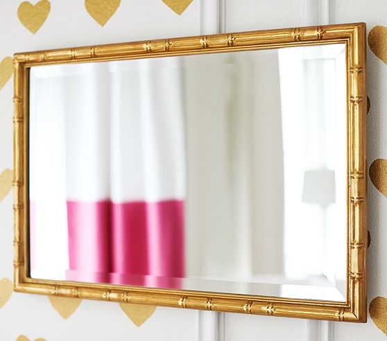Gold Bamboo Mirror | Pottery Barn Kids