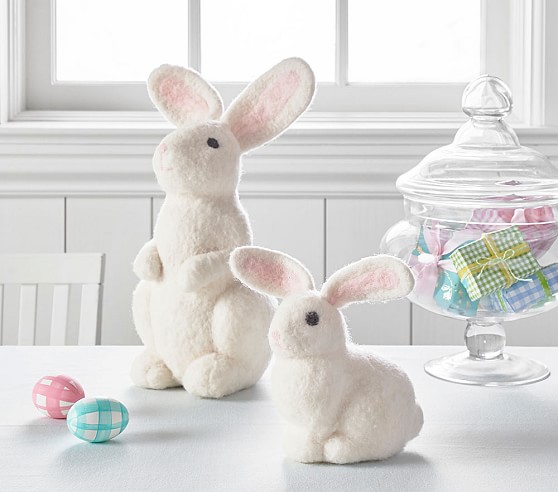 Felted Bunny Décor | Pottery Barn Kids