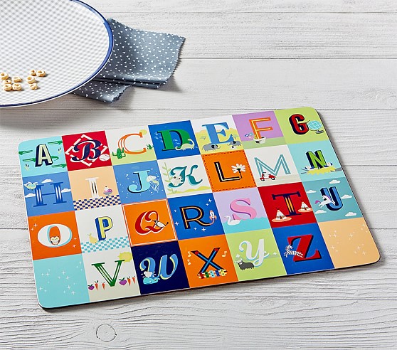 ABC Platemat | Pottery Barn Kids