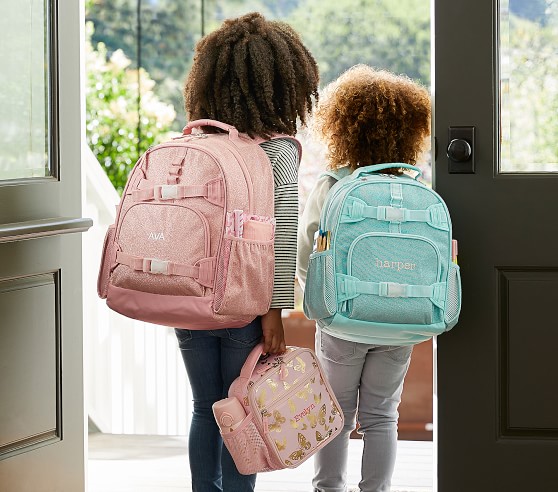Mackenzie Pink Glitter Backpacks | Pottery Barn Kids