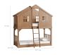 Tree House Twin-Over-Twin Kids Bunk Bed | Pottery Barn Kids