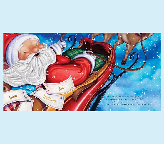 Night Before Christmas Personalized Book | Kids Books | Pottery Barn Kids