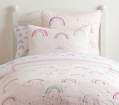 Pottery Barn Rainbow Bedding