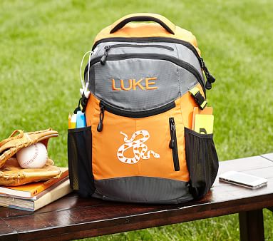 Orange Boys Backpack | Pottery Barn Kids