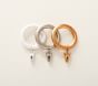 Metal Clip Rings - Set of 10 | Kids Window Hardware | Pottery Barn Kids