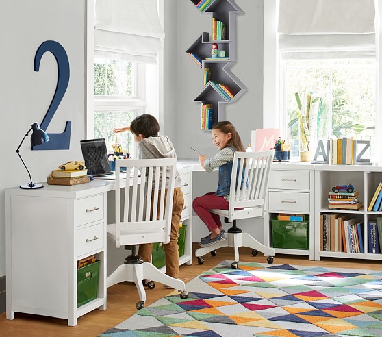 Everett Modular Corner Kids Desk | Pottery Barn Kids