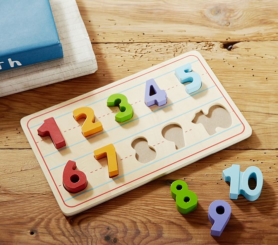 Numbers Puzzle | Educational Toys For Kids | Pottery Barn Kids