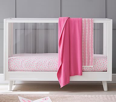 Sloan Acrylic Convertible Baby Crib | Pottery Barn Kids